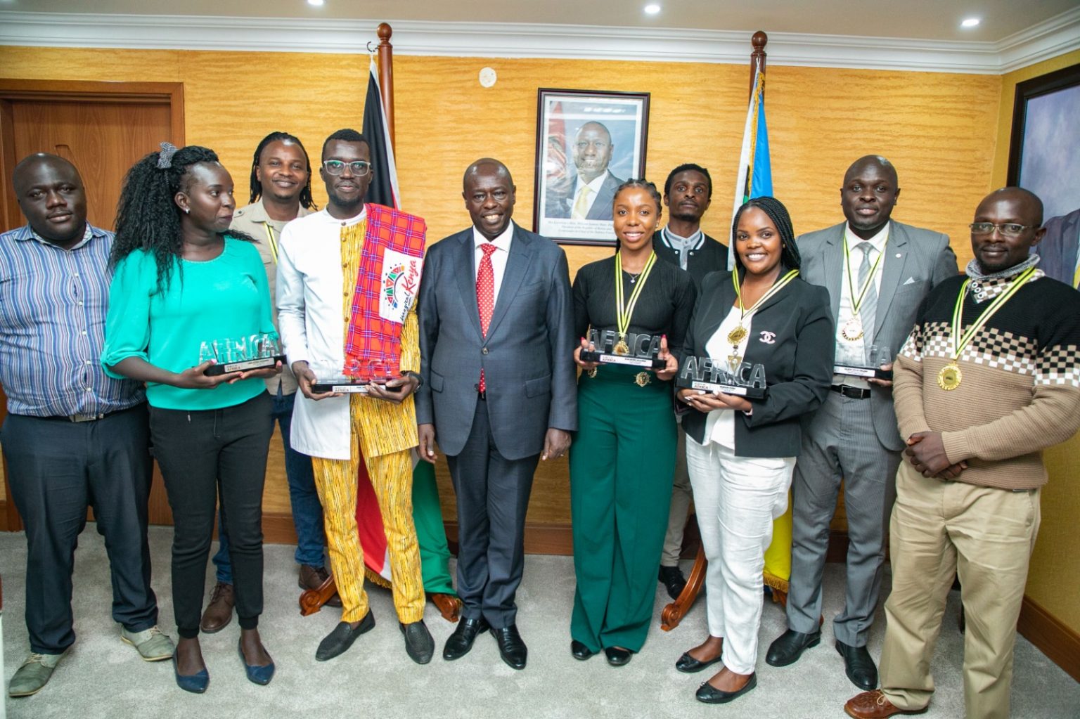 DP Gachagua, CS Malonza meet winners of Forty Under 40 Africa Awards ...
